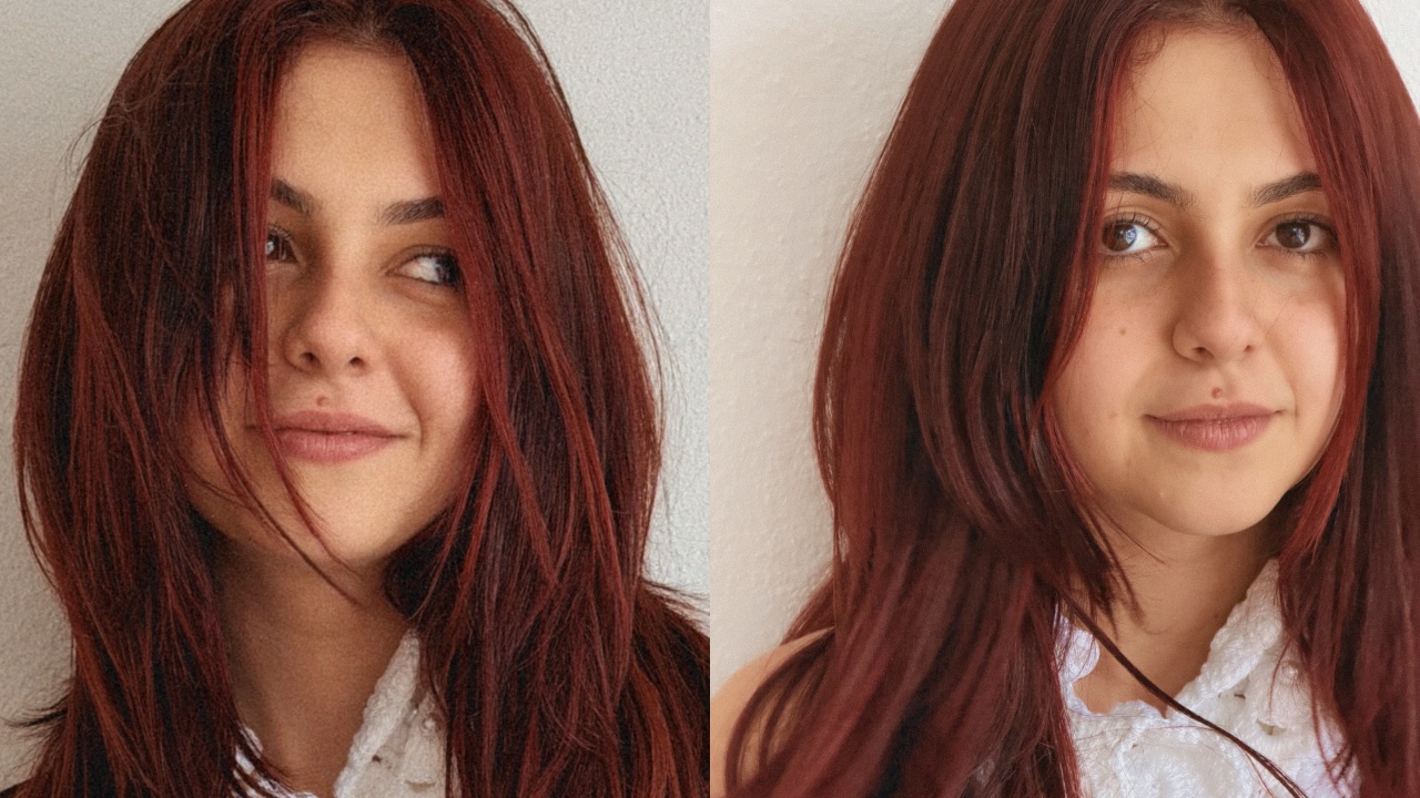 Cherry hair: Klara Castanho aposta em tom intenso e reforça tendência ...